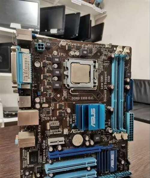 Связка Asus P5G41T-M LX + Pentium E5400 + кулер