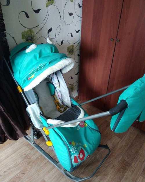 Коляска санки Ника 7-2