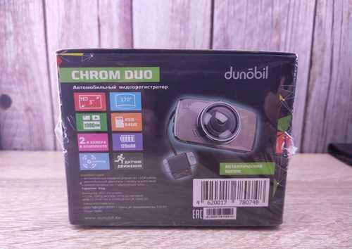 Новый видеорегистратор dunobil Chrom DUO