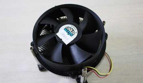 Кулер 115x 3 pin Cooler Master (Черный / бэкплейт)