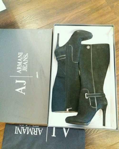 Сапоги Armani р.39-40