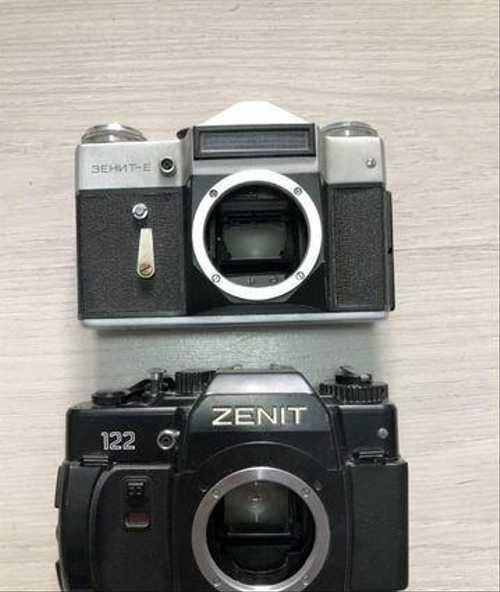 Плёночный фотоаппарат Зенит 122 и Зенит Е