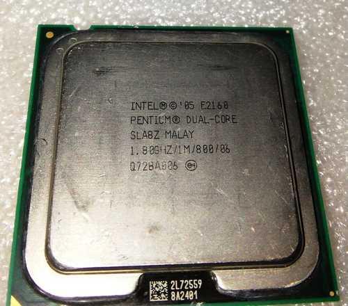 Intel Pentium Dual Core E2160 (socket 775) 2x 1,8г