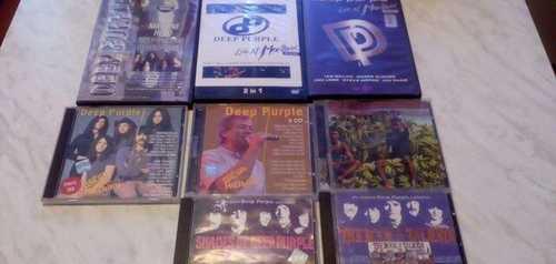 Dvd CD MP3 диски группы Deep Purple