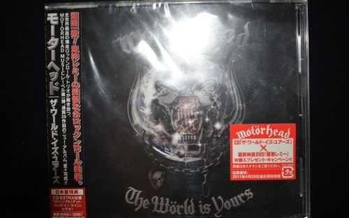 Motorhead-The World Is Yours obi 1-st press cd jap