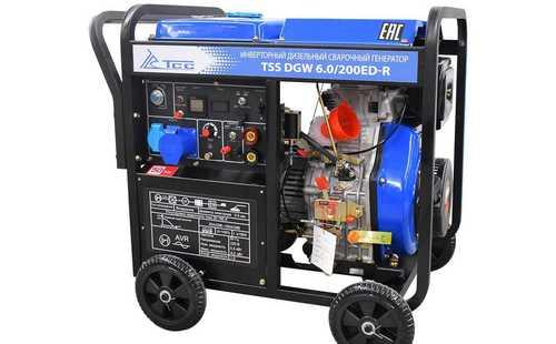 Дизельный сварочный генератор TSS DGW 6.0/200ED-R