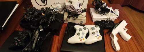 PS 2, PS 3, Nintendo WII, Xbox 360, Dreamcast, CV1