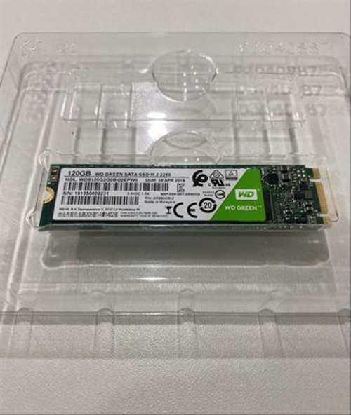 SSD M2 WD Green 120Gb