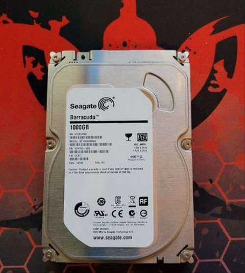 Seagate Barracuda hdd 1tb 7200rpm ST1000DM003