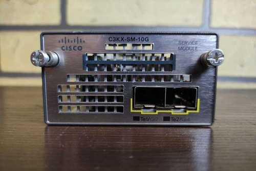 Модуль Cisco C3KX-SM-10G 3 шт