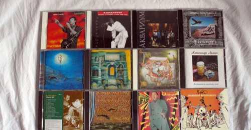 80 CD дисков 90-х и начала 2000-х годов