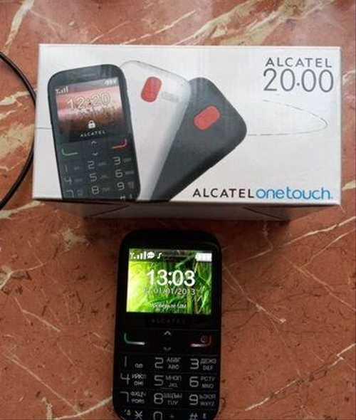 Мобильный телефон б/у Alcatel 2000X
