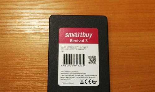 SSD диск Smartbuy Revival 3 120Гб 2.5" SATA