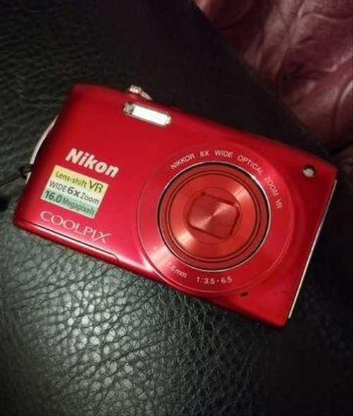 Фотоаппарат Nikon Coolpix S3300 на запчасти