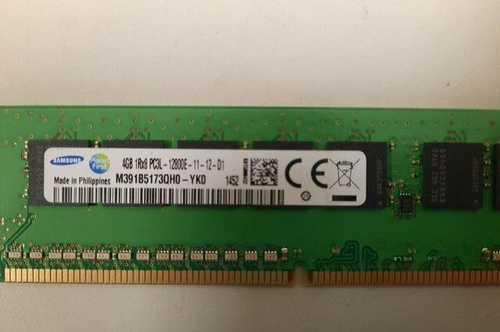 Оперативная память DDR3 4GB ECC nonREG