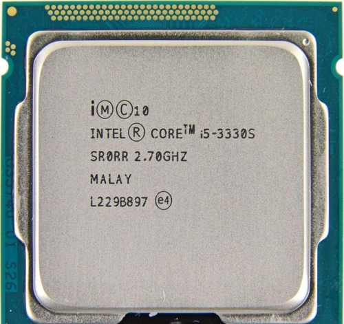 Процессор Intel Core i5-3330S 2.7GHz гарантия