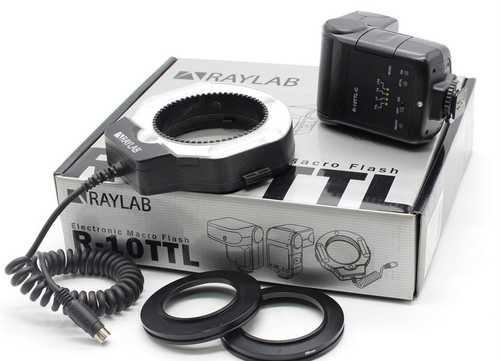 Raylab Кольцевая макро вспышка R-10TTL для Canon