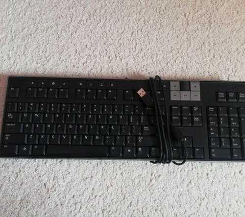 Клавиатура проводная dell и мышь