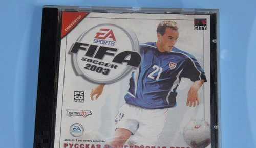 Компьютерная Игра CD - Fifa Soccer 2003 Футбол