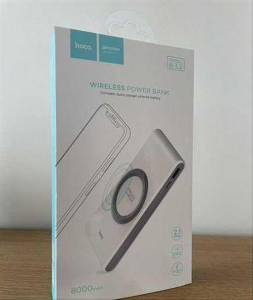 Hoco wireless power bank 8000 MAH