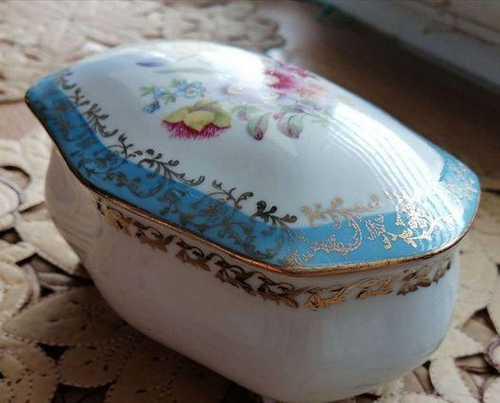 Фарфоровая шкатулка Martinroda, Германия. Винтаж