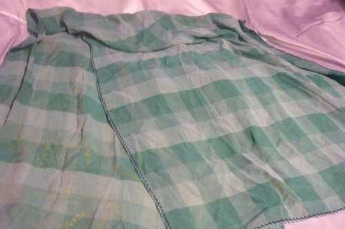 Палантин зеленый