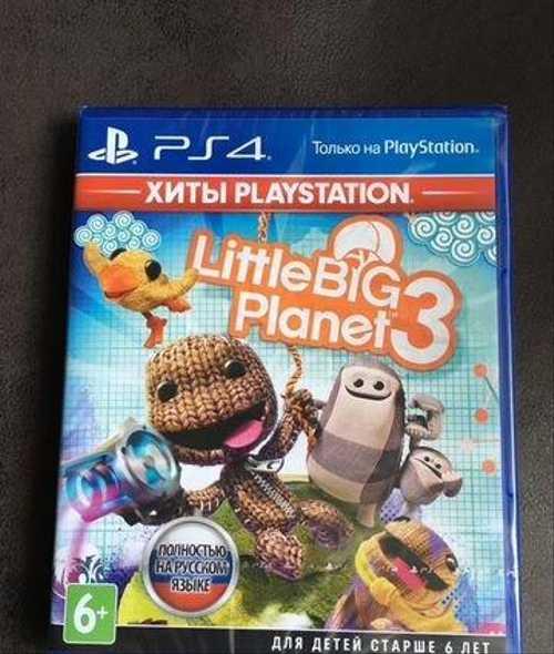 Little Big Planet 3 (PS4) (Новый)(Обмен)