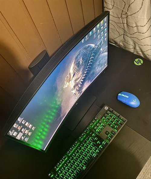 Игровой Комьютер HP + Монитор HP 144hz