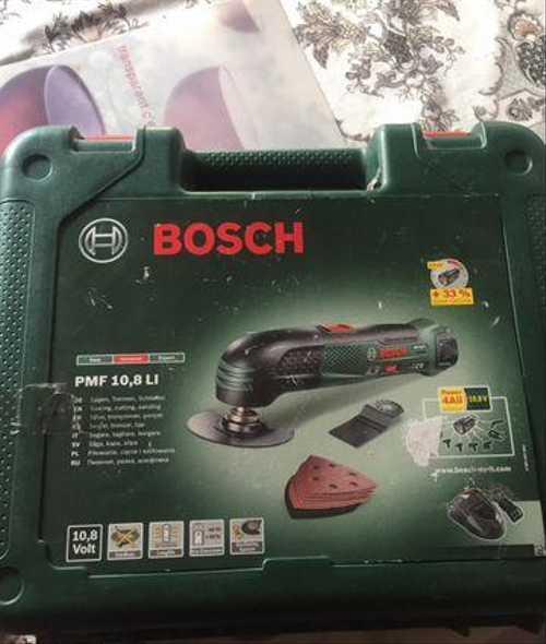 Реноватор bosch PMF 10,8 LI