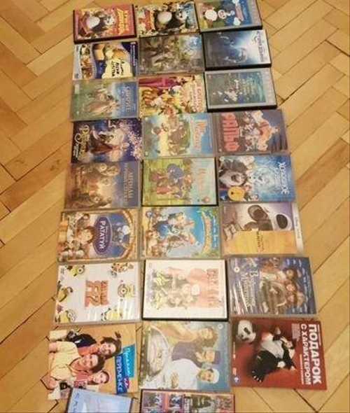 Dvd диски, сказки, мультики 25 штук