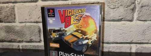 Vigilante 8 игра для sony ps1 лицензия, редкая, ко