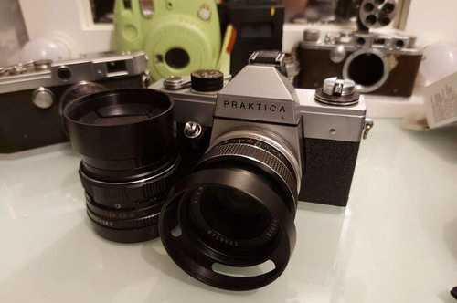 Пленочный фотоаппарат praktica L + Exaktar 35/2.8