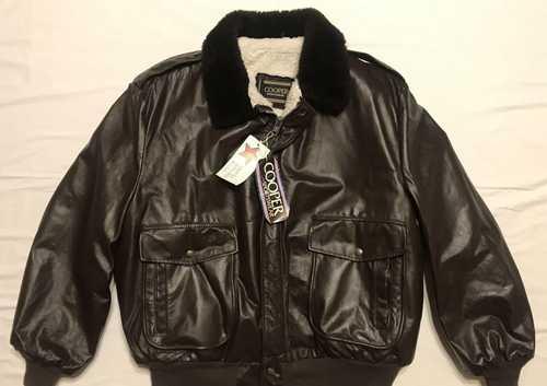 Cooper USA A-2 Type Flight Leather Jacket