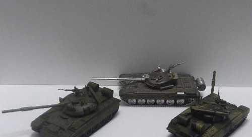 Сувенирная масштабная модель танка Т-64,Т-80,Т-90