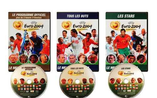 3 DVD euro-2004, евро-2004