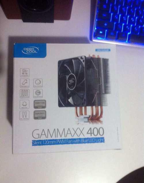 Продам процессорный кулер Deepcool gammax 400