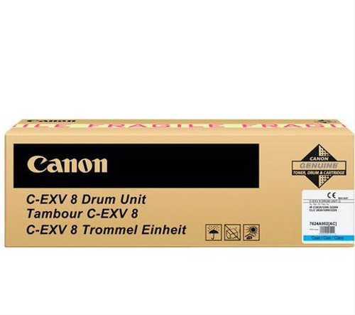 Фотобарабан canon C-EXV8C голубой 7624A002