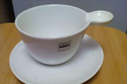 Дизайнерская чайная чашка с блюдцем ASA Selection