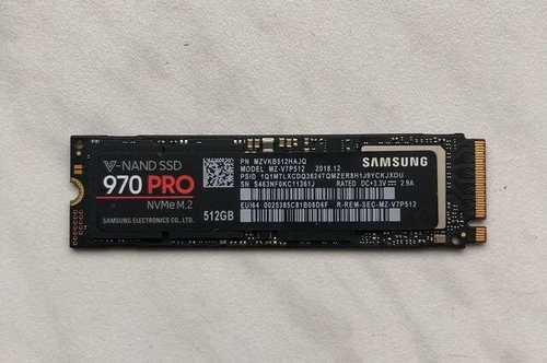 Samsung 970 Pro SSD 512 Gb NVMe M.2 Идеал