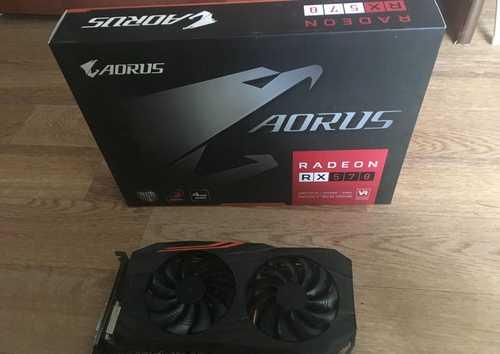 Видеокарта rx570 gigabyte aorus 4gb