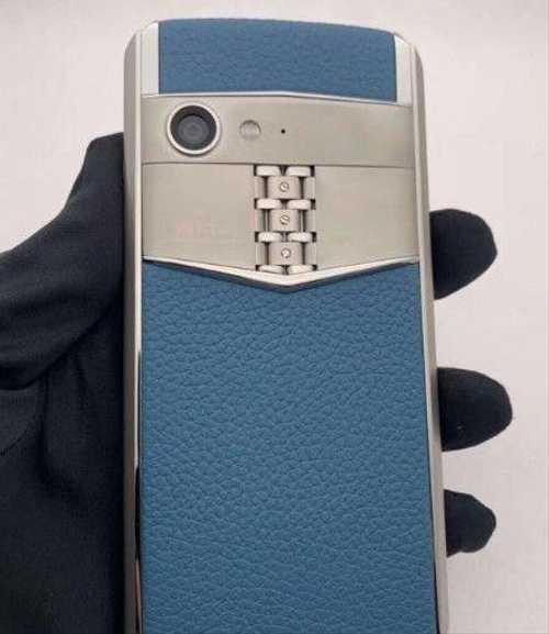 Vertu Aster P Silver Blue