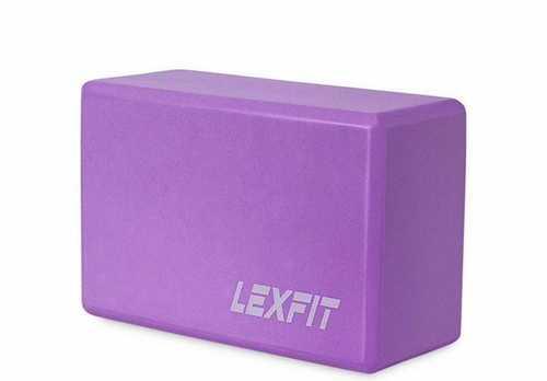 Блок USA Style lexfit 4х6х9 фиолет, lkem-3042-4