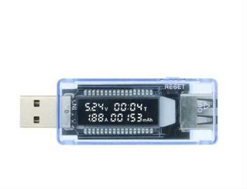 USB-тестер измеритель напряжения и емкости