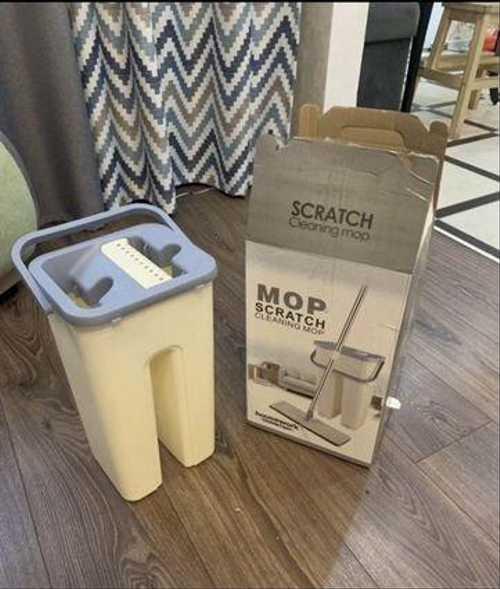 Швабра самоочищающаяся “Mop Scratch”
