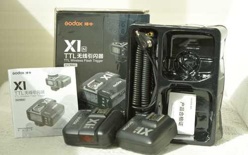 Godox X1T-N TTL пульт-радиосинхронизатор для Nikon