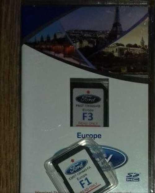 Карта навигации Ford Sync Форд Синк
