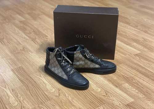 Высокие кеды Gucci (оригинал)