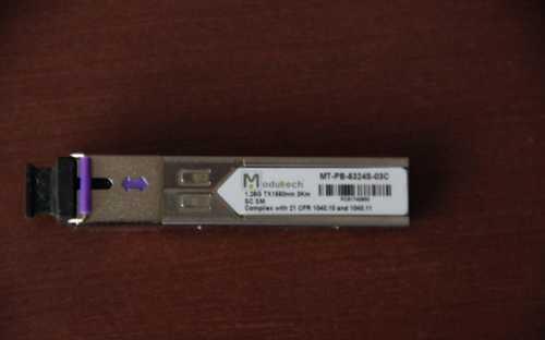 Модуль SFP Modultech MT-PB-3524S-03C(bidi 1.25G T