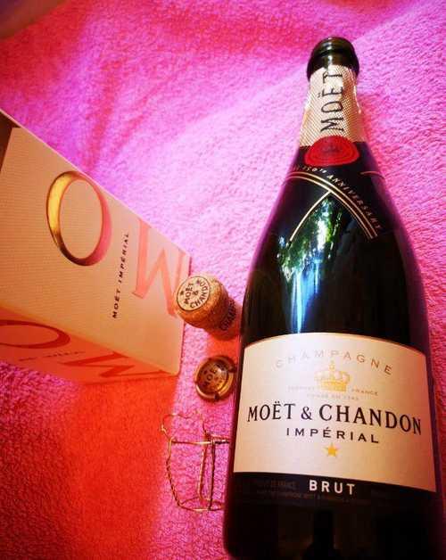 Бутылка от Moet&Chandon