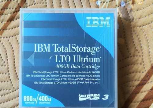 Ibm hp LTO ultrium 3 кассеты